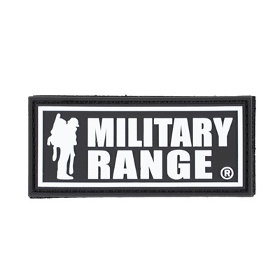 Patch MILITARY RANGE big BLACK/GREEN | MILITARY RANGE